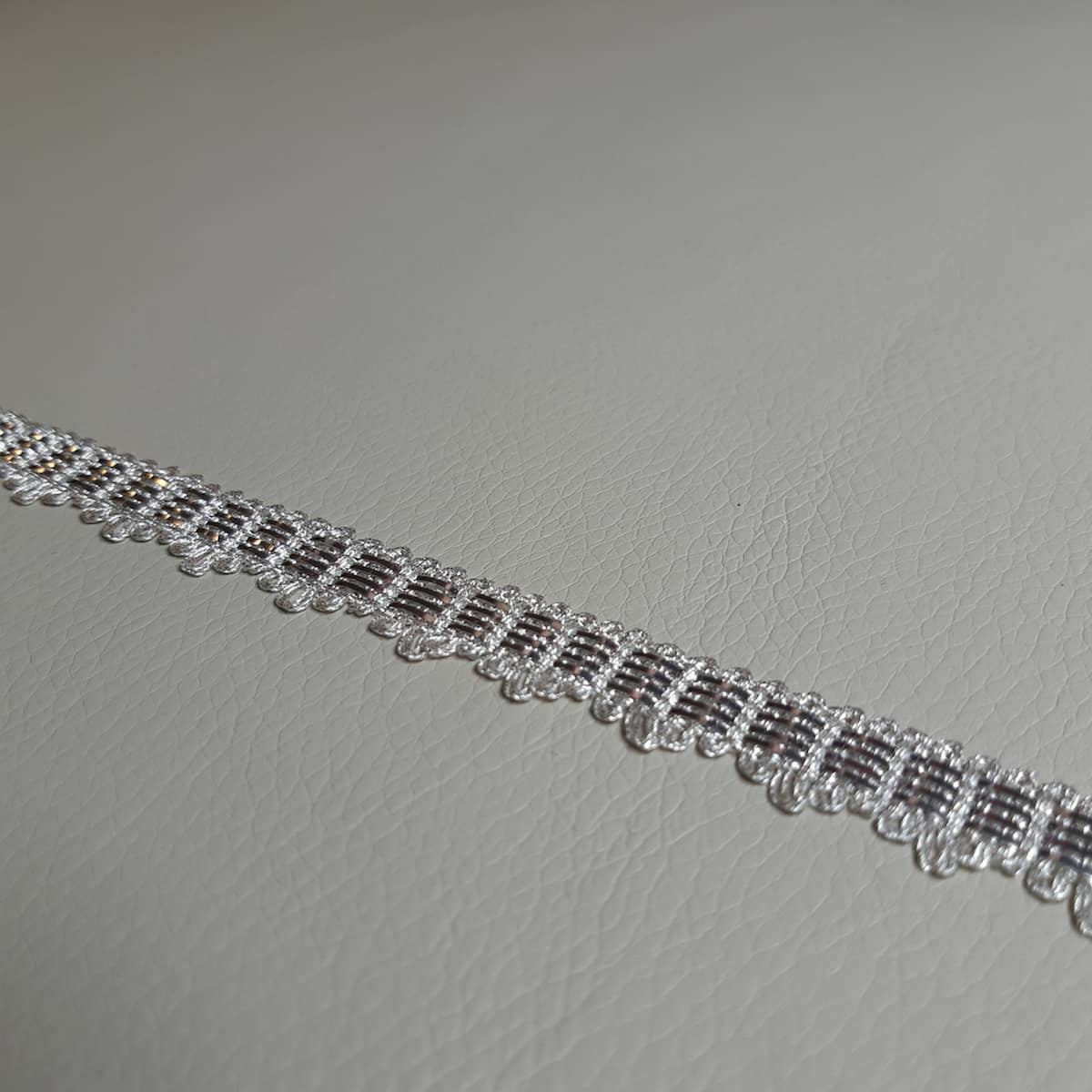 4-webbings Gold braided Trim H. 1,20 cm (1,47 inch) metallic thread ...