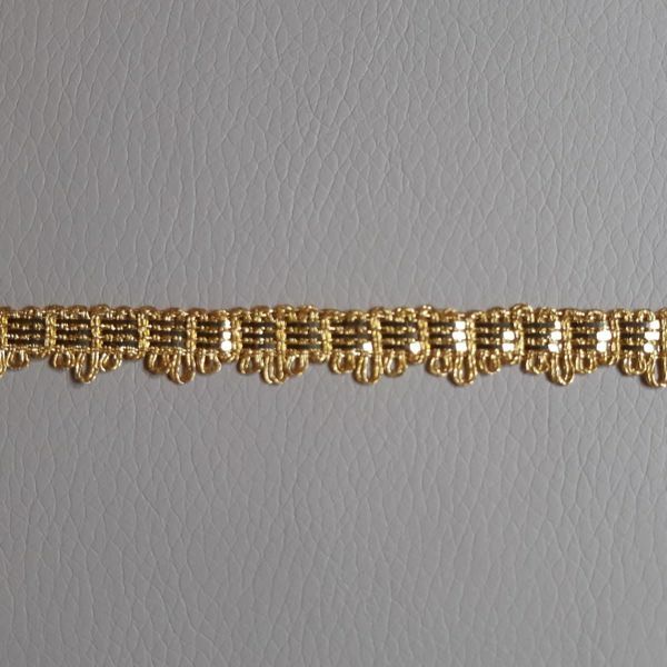 3-webbings gold Agremano metallic thread & viscose | Vaticanum.com