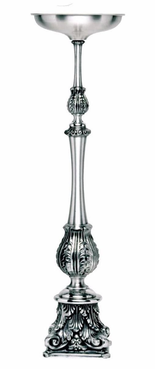 Altar Candlestick large size H. cm 54 (21,3 inch) Baroque style in ...