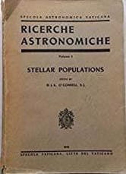 Stellar Populations Daniel Joseph Kelly O'Connell | Vaticanum.com