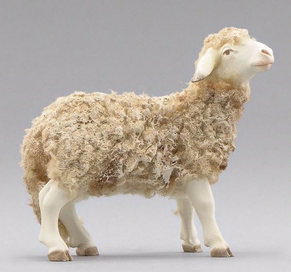 Sheep with wool standing cm 20 (7,9 inch) Immanuel dressed Nativity ...