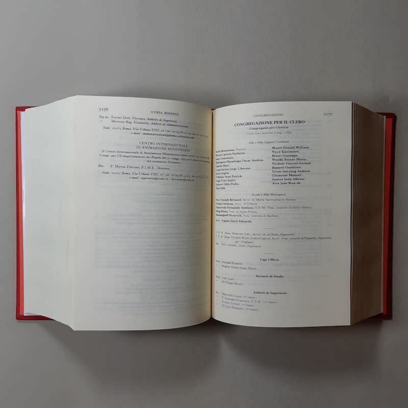 Pontifical Yearbook 2021 (Orig: Annuario Pontificio 2021) | Vaticanum.com