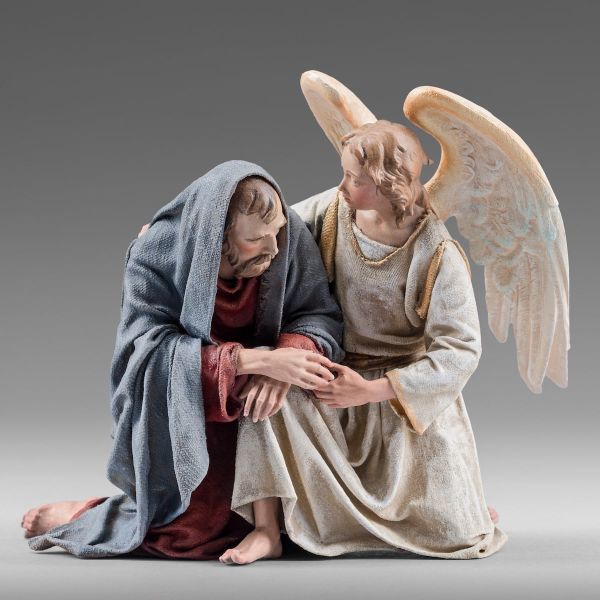 Jesus with Angel Immanuel Nativity 12 cm (4,7 inch)) middle eastern ...