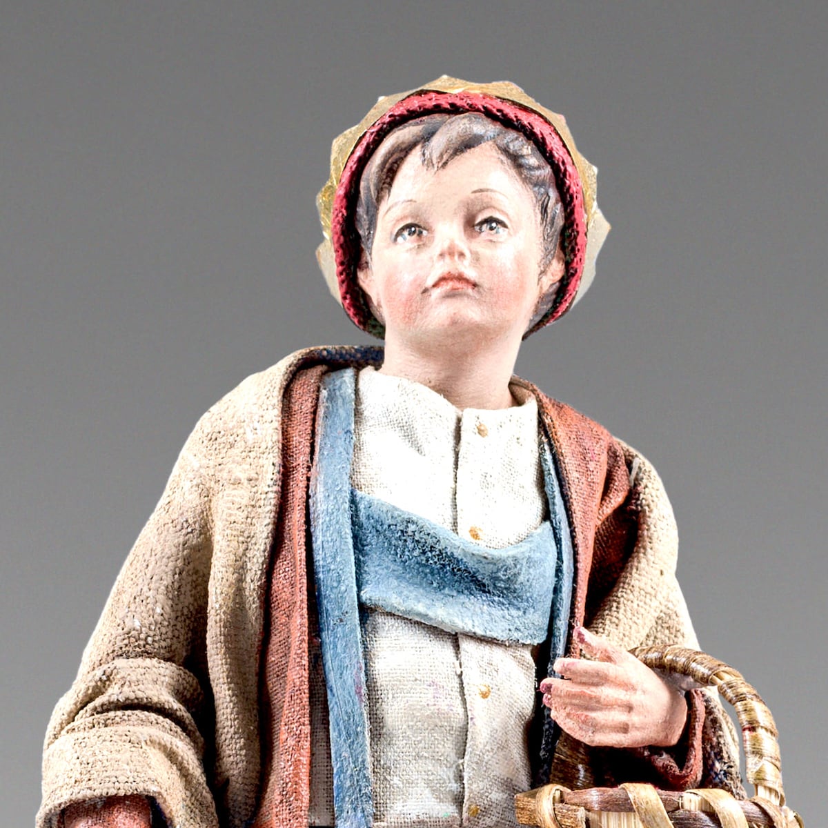 Little Cantor with Basket Rustika Nativity 40 cm (15,7 inch) rustic ...