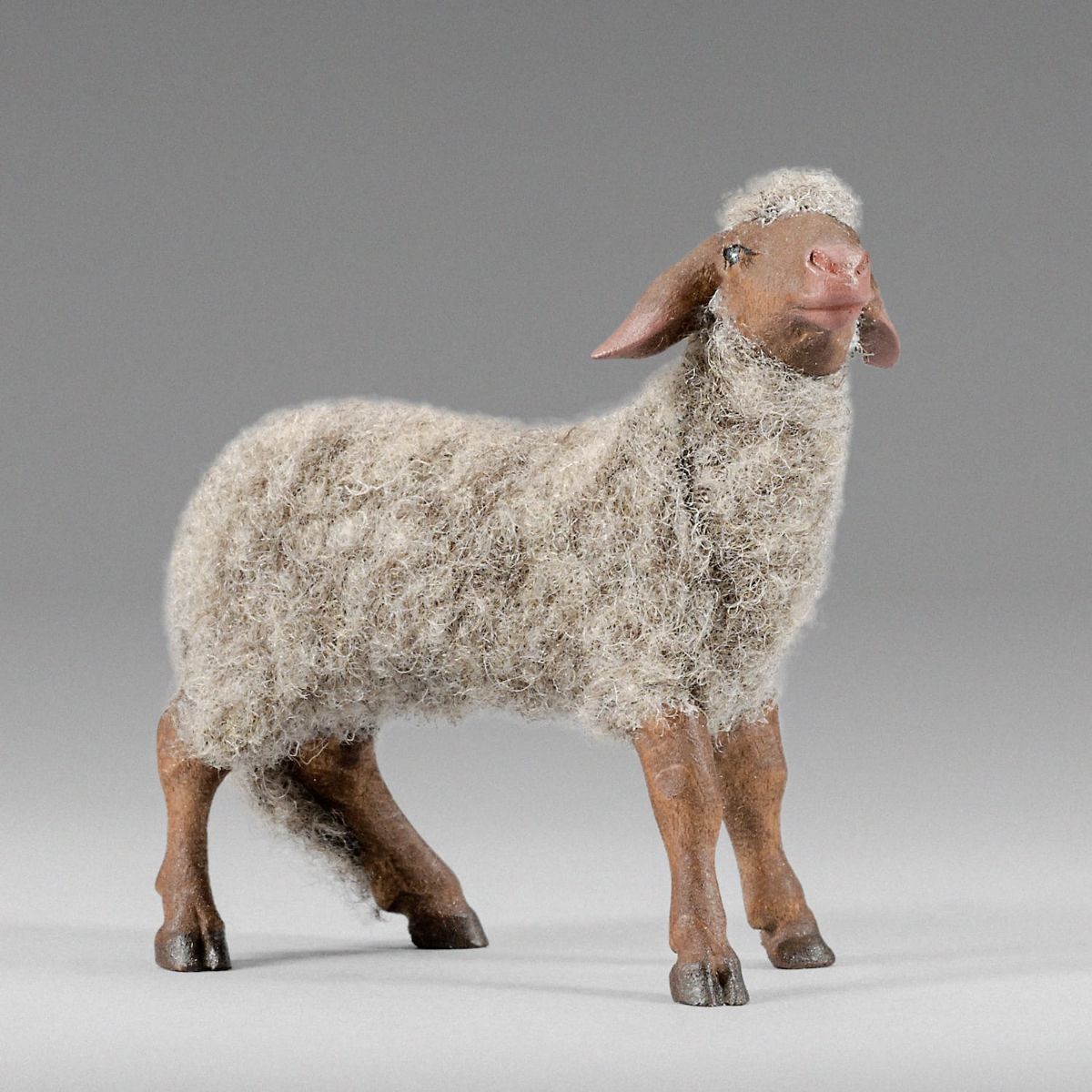 Pecora con lana grigia Presepe Hannah Orient 12 cm stile orientale ...
