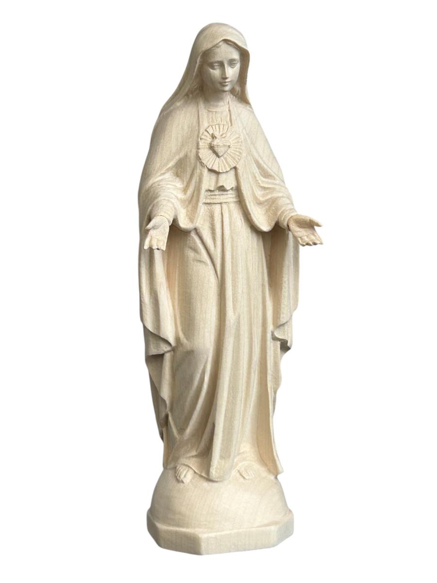 Immaculate Heart of Mary 100 cm (39,4 inch) wood Sculpture | Vaticanum.com