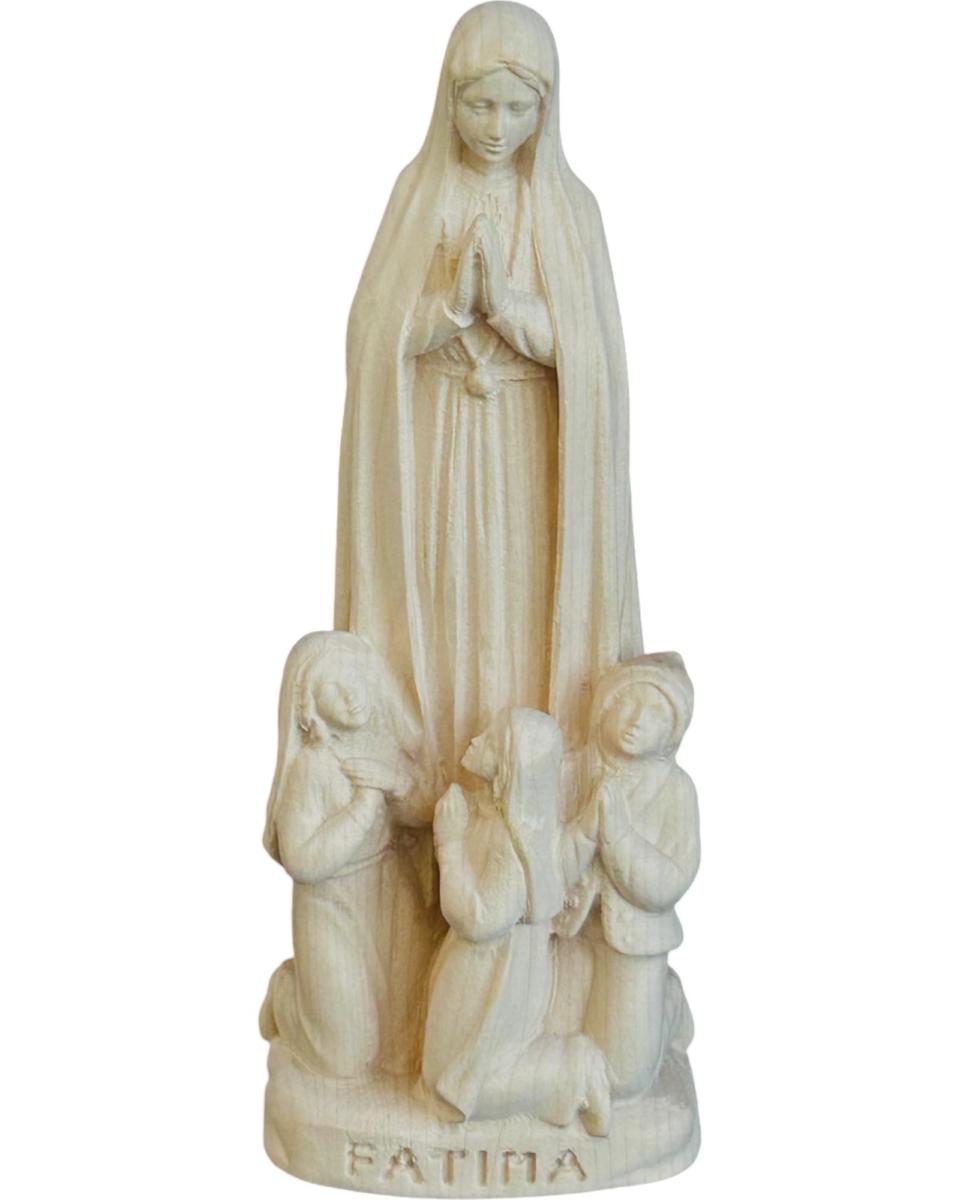 Our Lady of Fatima with little Shepherds 100 cm (39,4 in) Sculpture ...