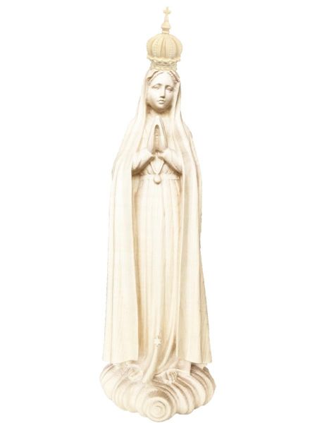 Pilgrim Virgin of Fatima with crown 100 cm (39,4 in) Sculpture ...